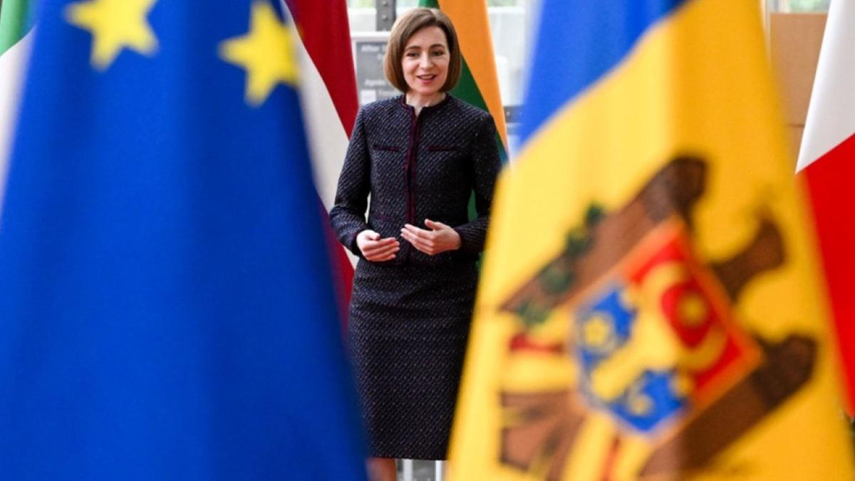 Maia Sandu efectuează o vizită de lucru la Bruxelles pentru întrevederi ...